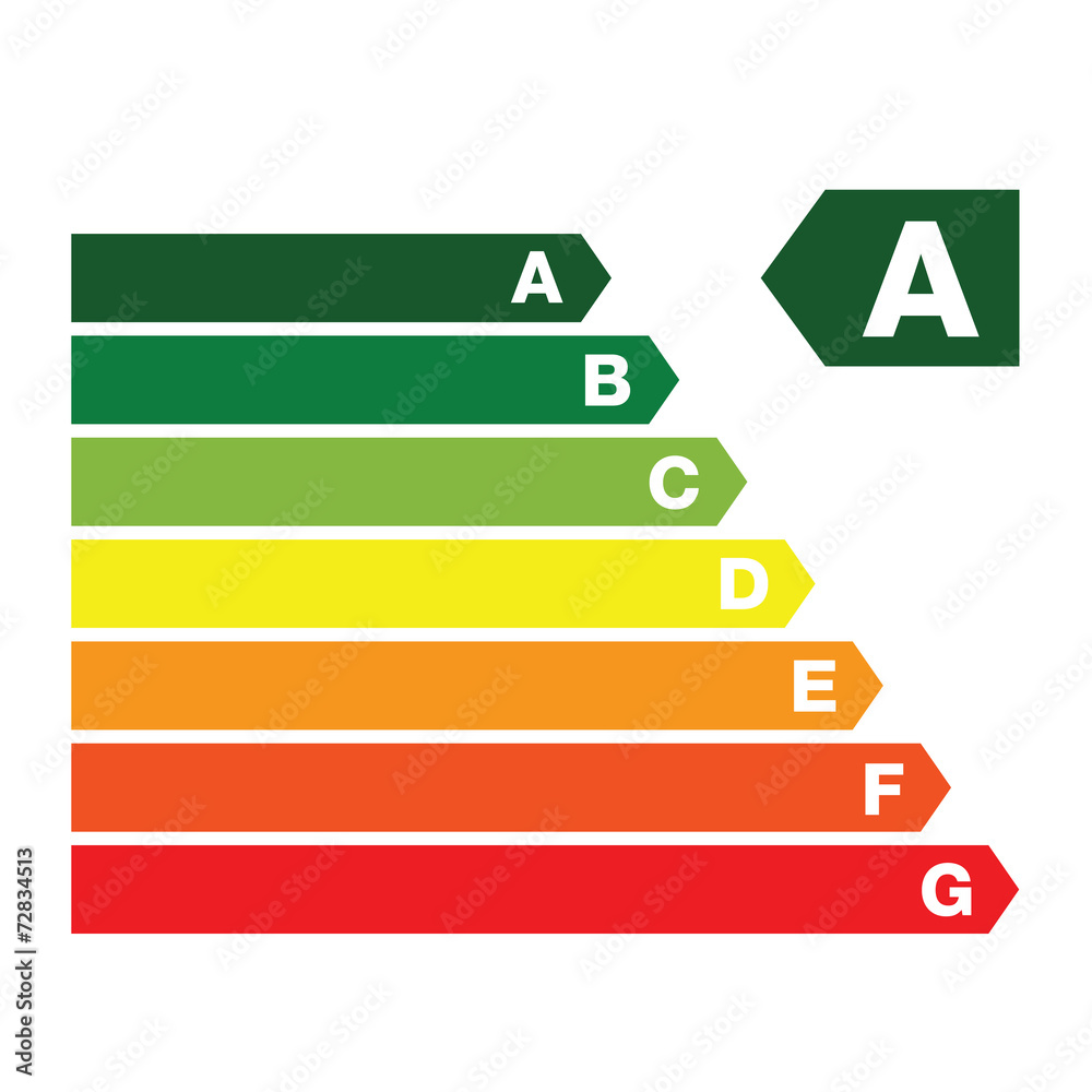 Energy efficiency, vector graphic Stock Vector | Adobe Stock