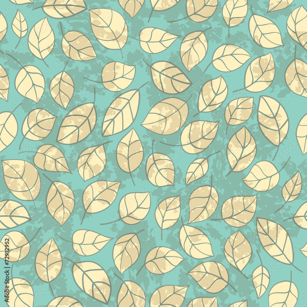 Leafs pattern Stock Vector | Adobe Stock
