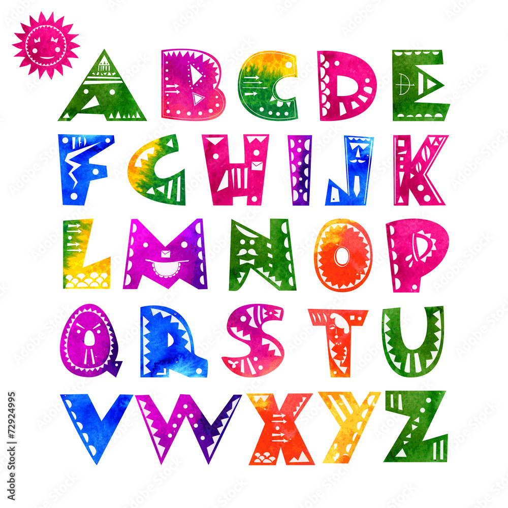 Cute Alphabet Designs