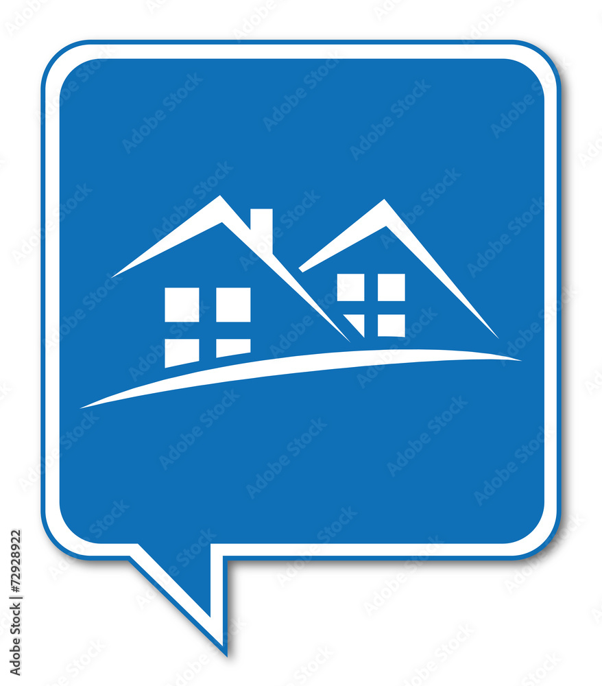 Logo chalet. Stock Vector | Adobe Stock