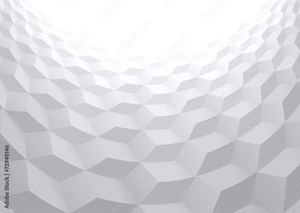 Abstract perspective background with 3d cubes Stock Vector | Adobe Stock