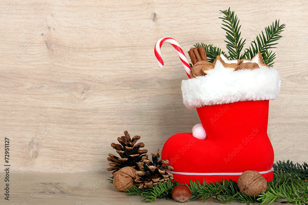 Nikolausstiefel Stock-Foto | Adobe Stock