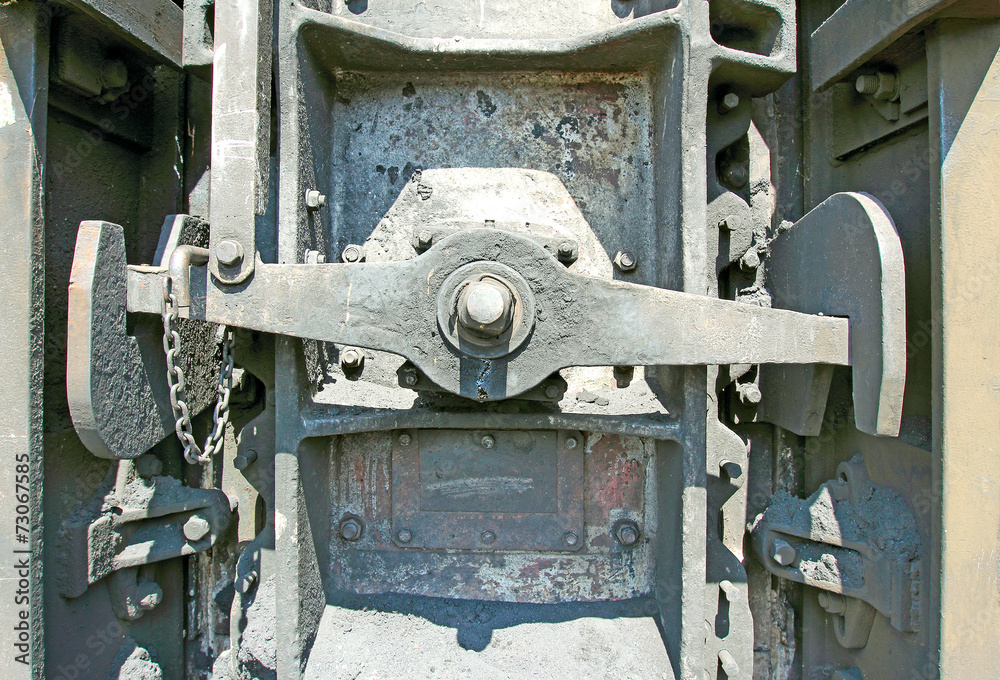 Lock of Coke oven, industrial architecture, coking plant Stock Photo ...