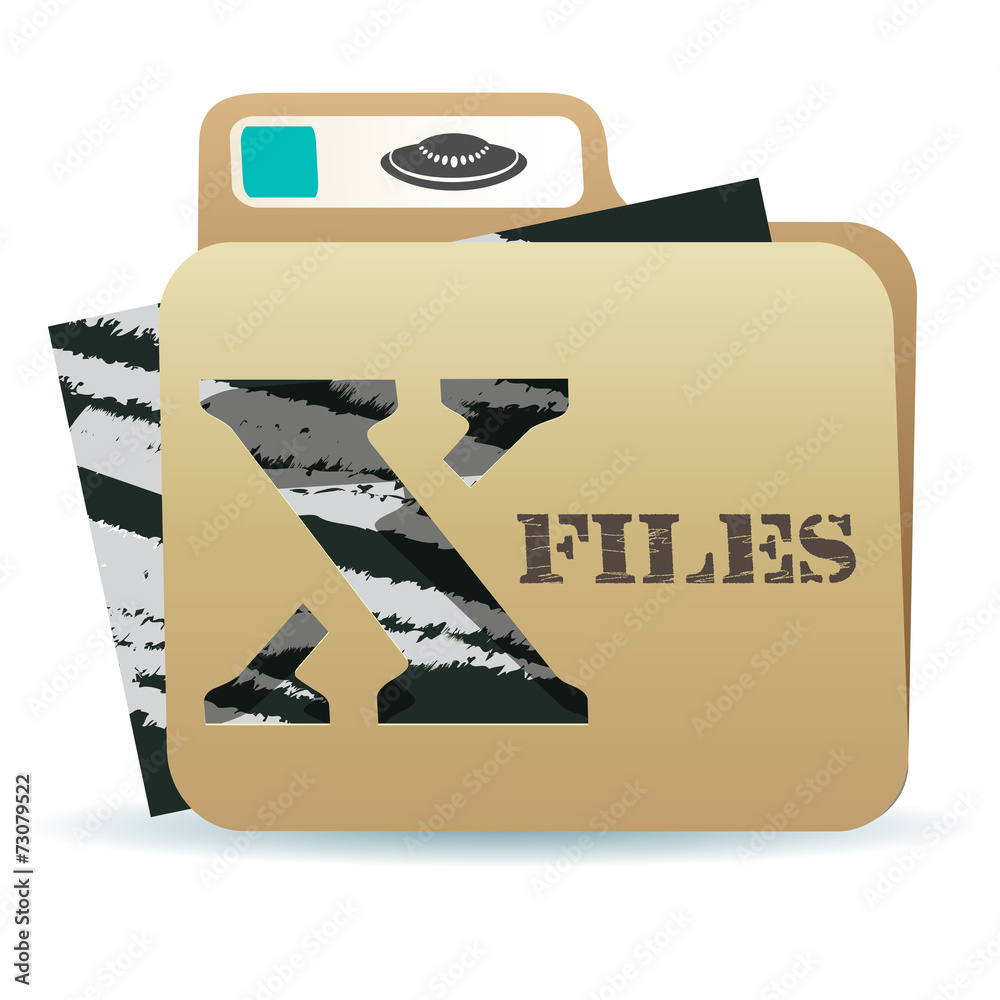 X files folder icon Stock Vector | Adobe Stock