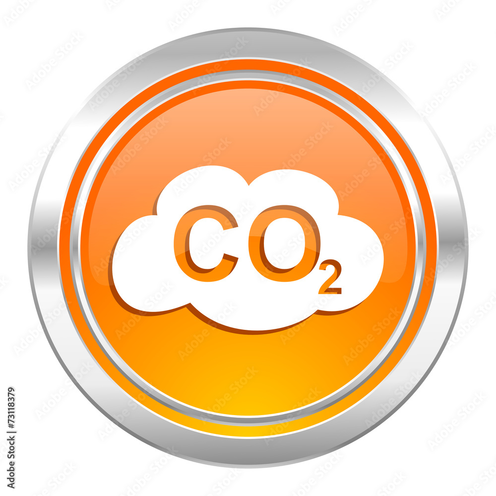 carbon dioxide icon, co2 sign Stock Illustration | Adobe Stock