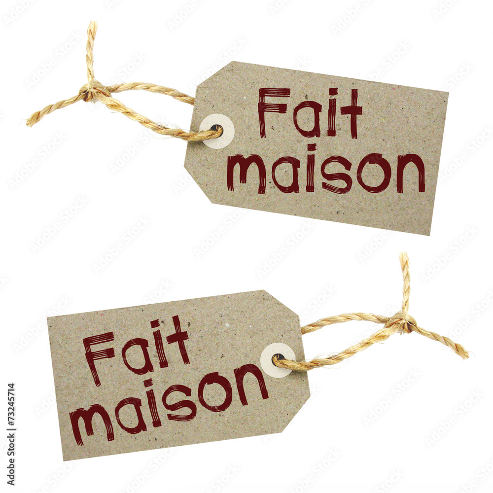 Etiquette Fait Maison | Ventana Blog