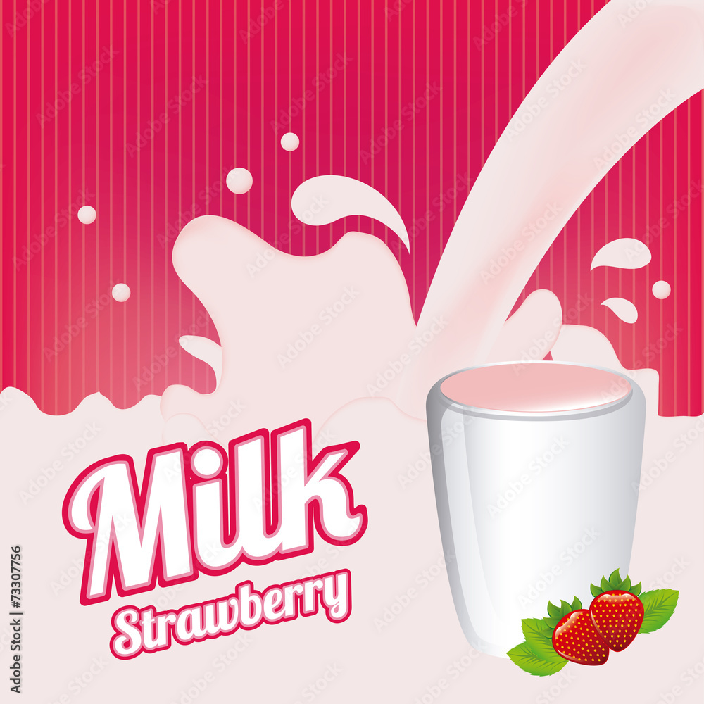 milk design Stock Vector | Adobe Stock