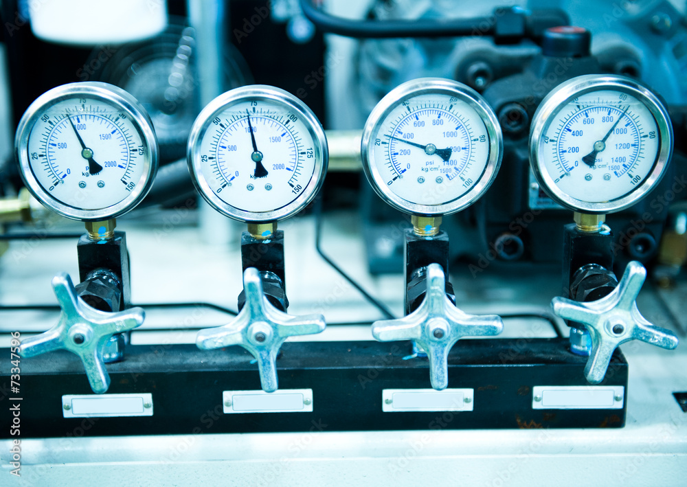 pressure gauge Stock Photo | Adobe Stock
