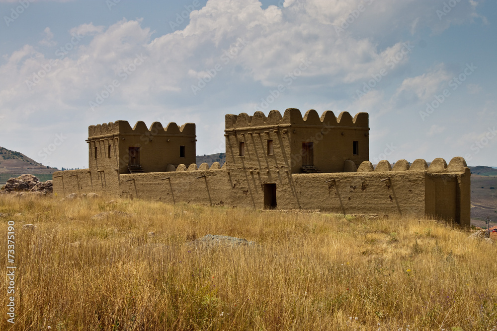 Ruins of old Hittite capital Hattusa Stock Photo | Adobe Stock