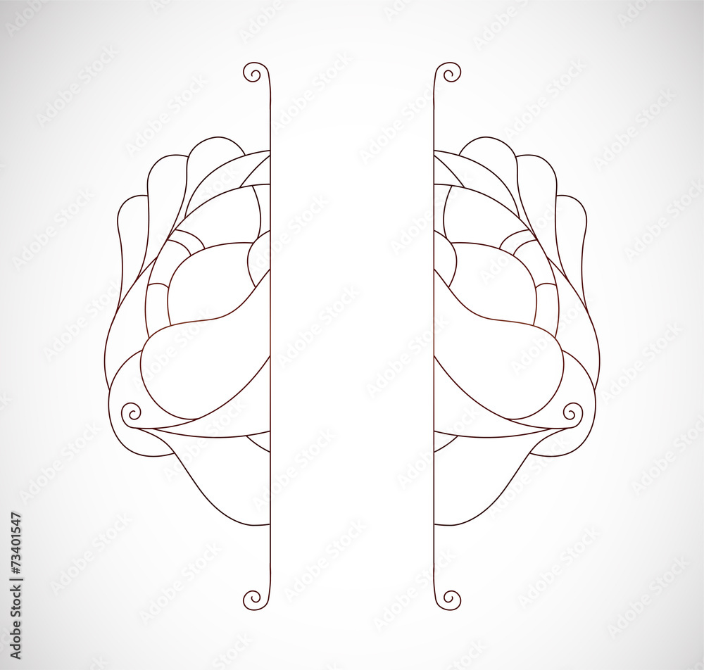 Vector illustration with layout. Illustration 10 version Stock Vector ...
