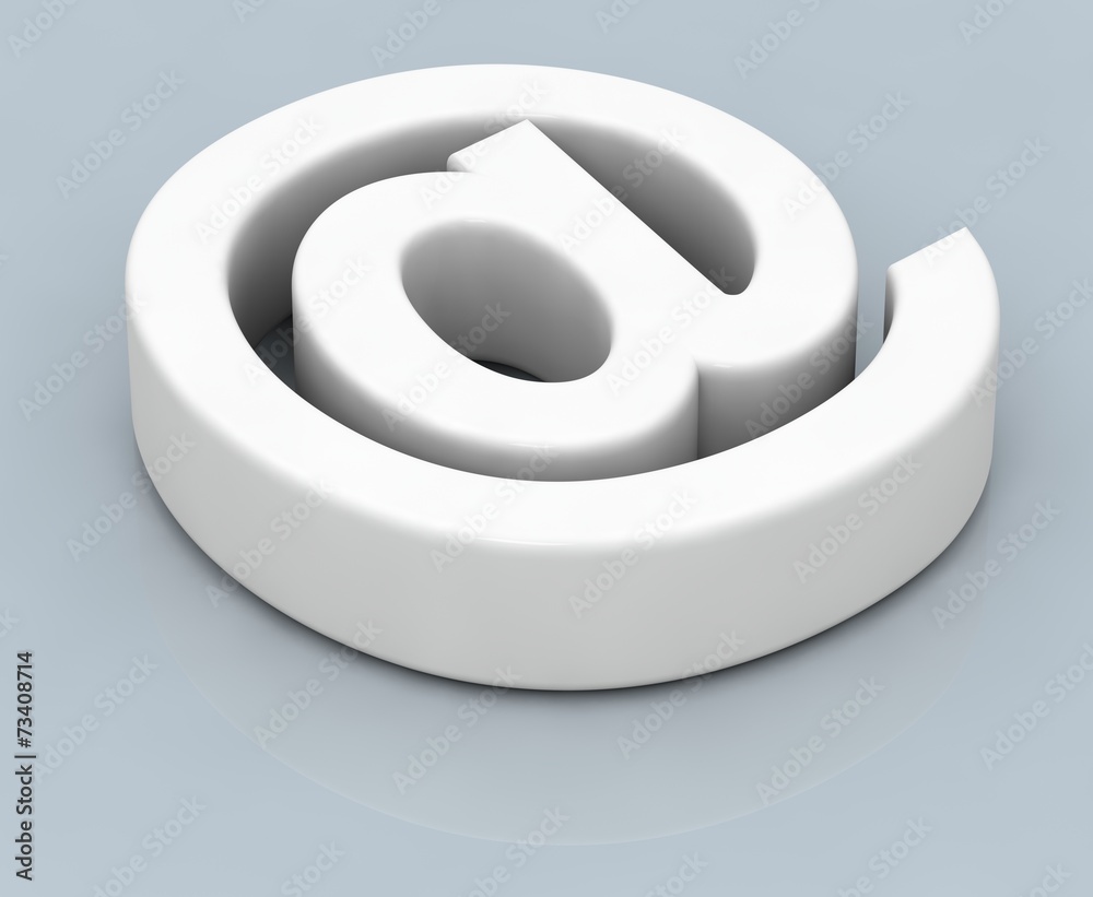 at symbol Stock Illustration | Adobe Stock