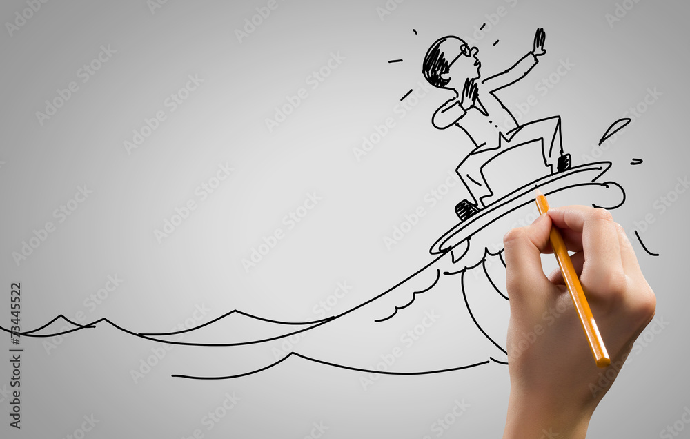 Hand drawing images Stock Photo | Adobe Stock