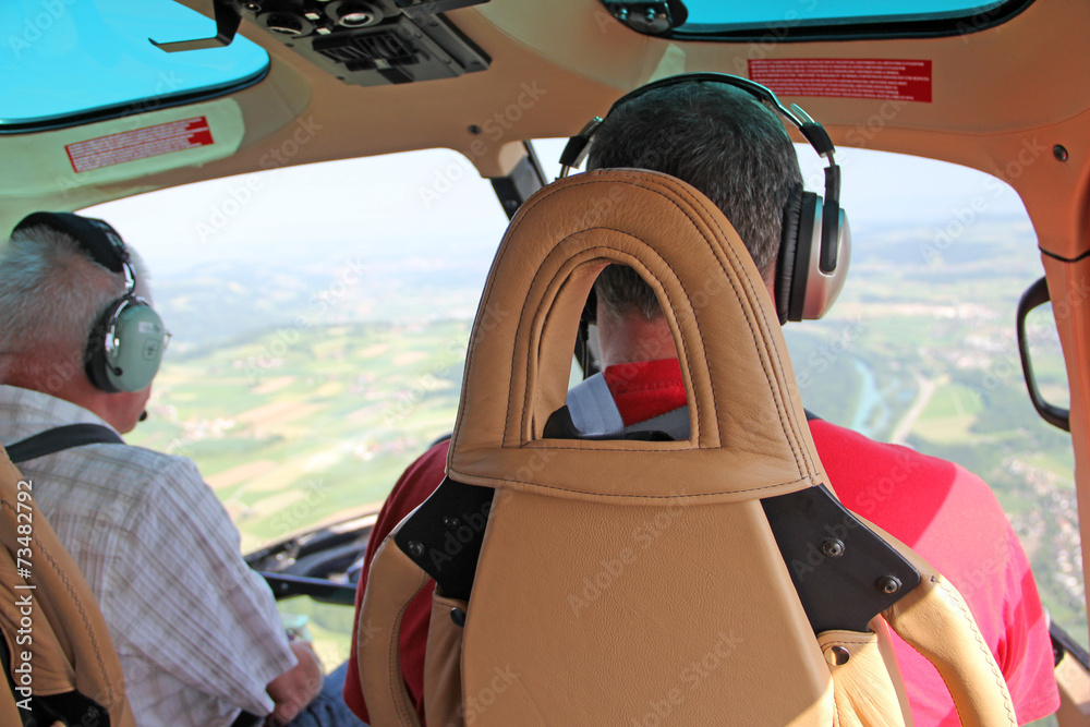helikopterpilot Stock-Foto | Adobe Stock