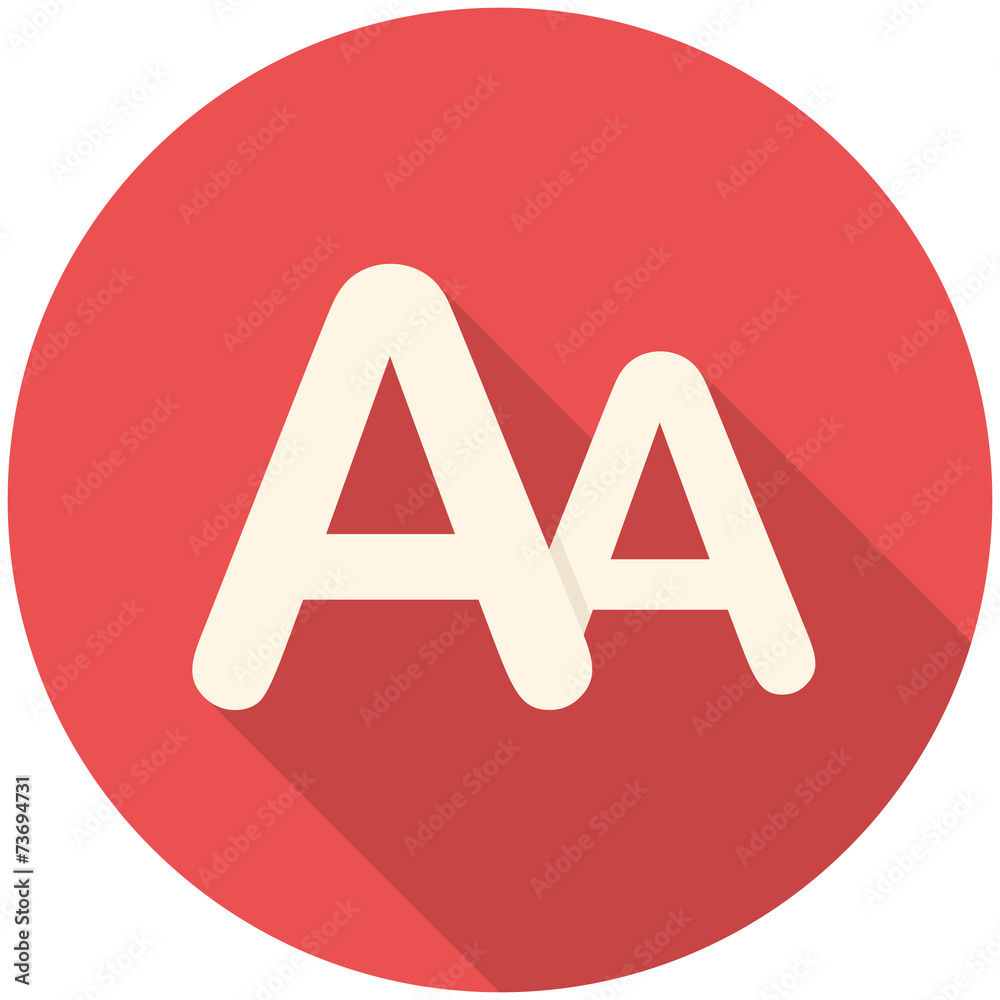 Font size icon Stock Vector | Adobe Stock