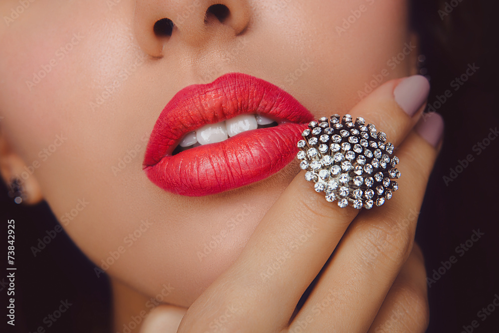 Red Diamond Lips