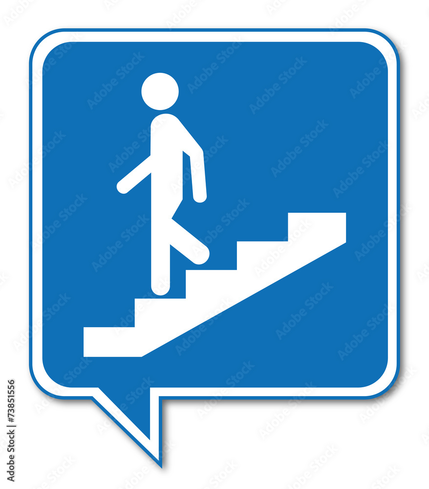 Logo escalier. Stock Vector | Adobe Stock