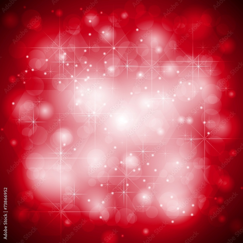 Red shiny sparkling vector background Stock Vector | Adobe Stock