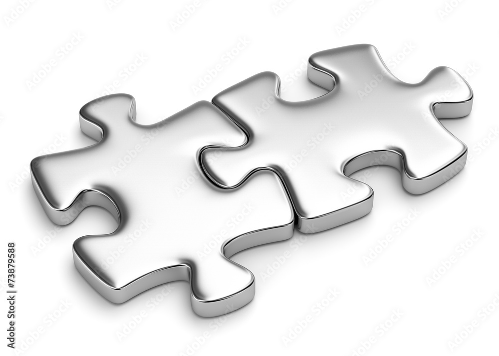 incastro puzzle Stock-Illustration | Adobe Stock