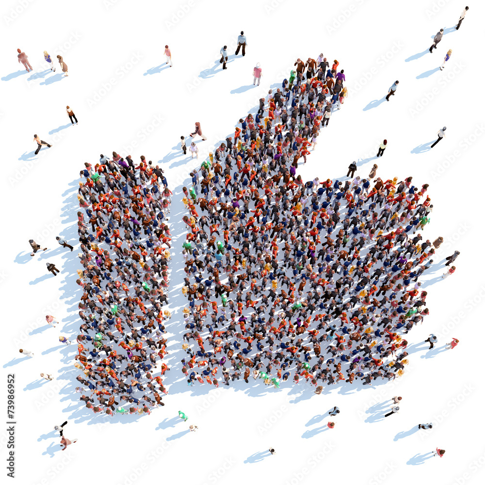 Symbol of a like. Stock Illustration | Adobe Stock