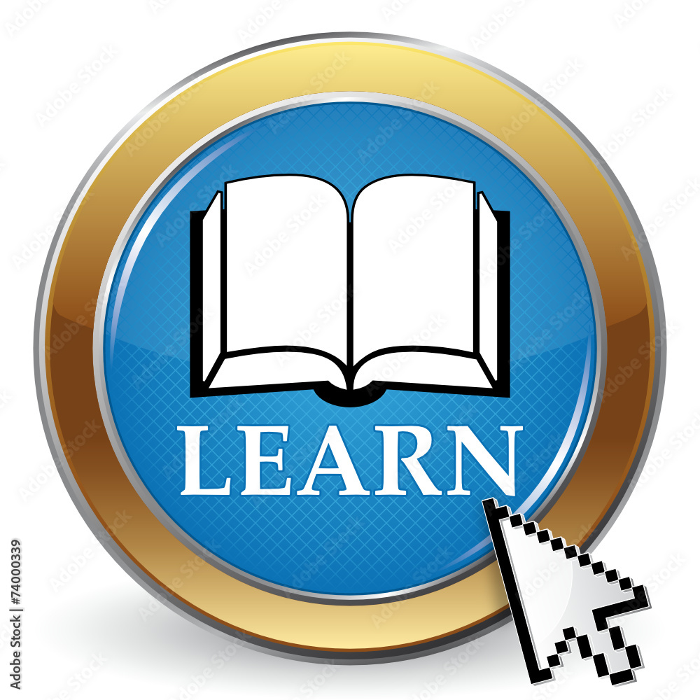 LEARN ICON Stock Vector | Adobe Stock