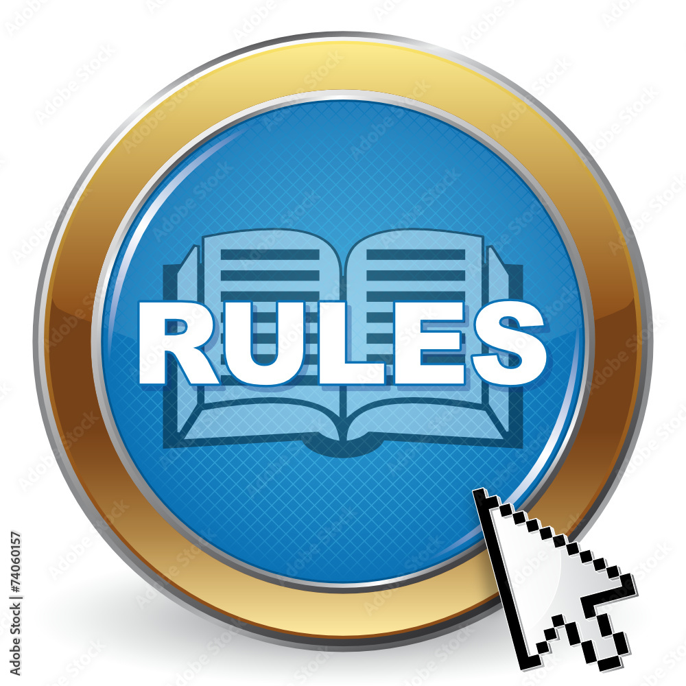 RULES ICON Stock Vector | Adobe Stock