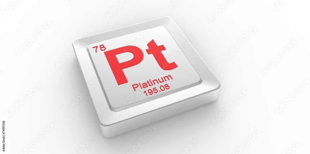 Platinum Periodic Table Symbol