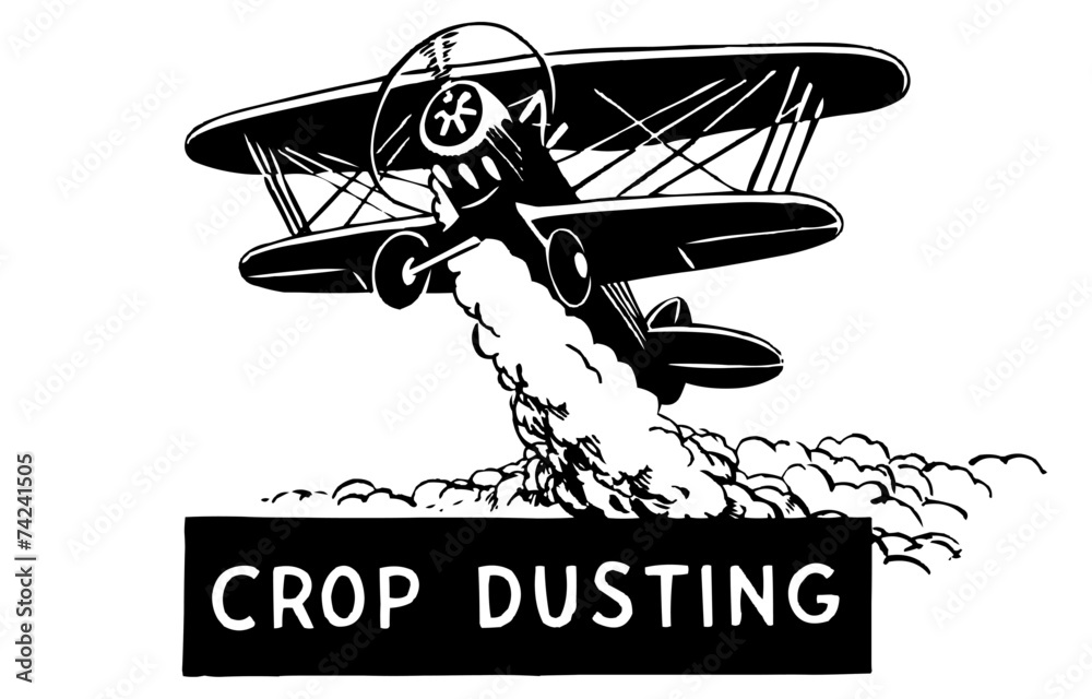 Crop Duster Stock Vector | Adobe Stock