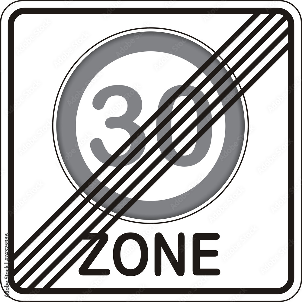 Ende der 30er zone Stock-Illustration | Adobe Stock