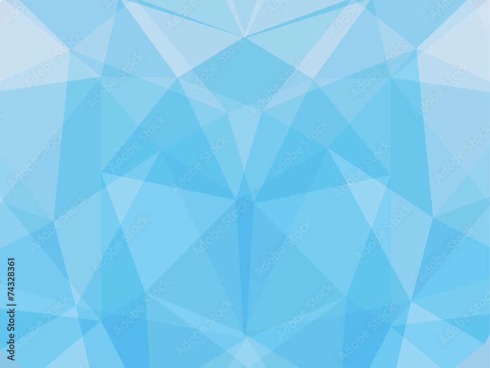 polygon geometric abstract background of light blue Stock Vector ...