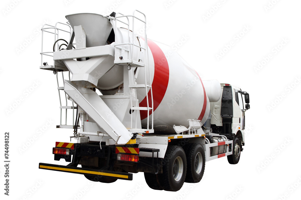 The car for concrete delivery Stock Photo | Adobe Stock
