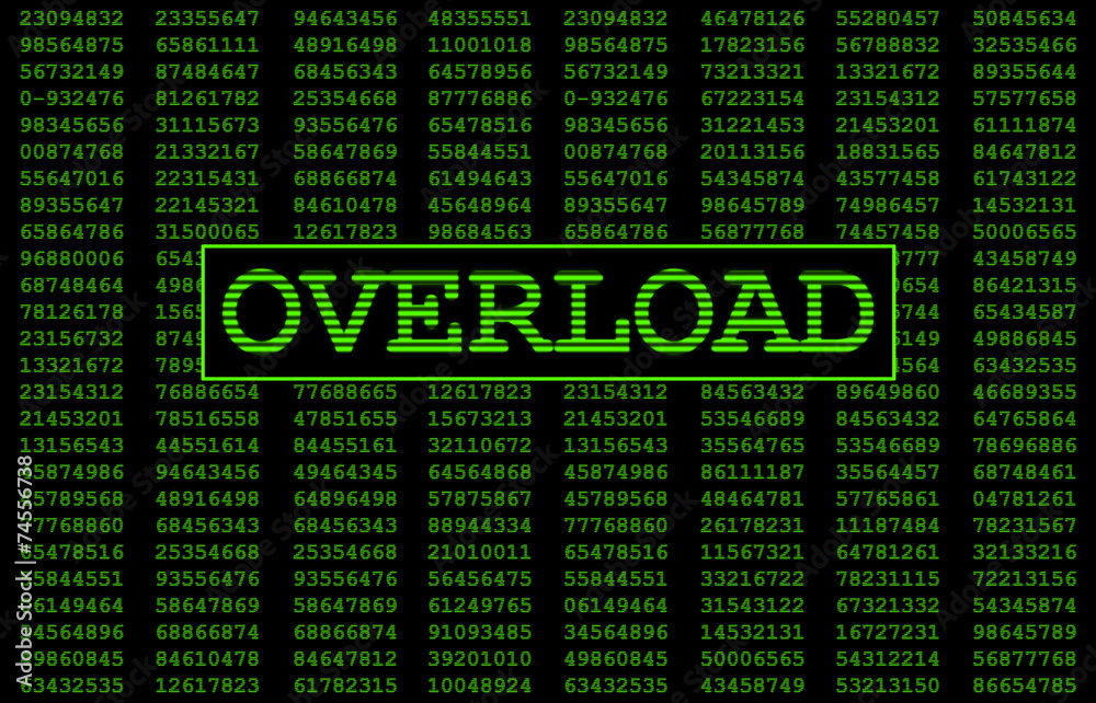 System Overload Stock Illustration | Adobe Stock