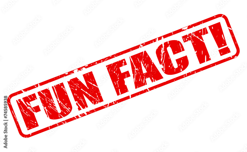 Fun fact red stamp text Stock Vector | Adobe Stock