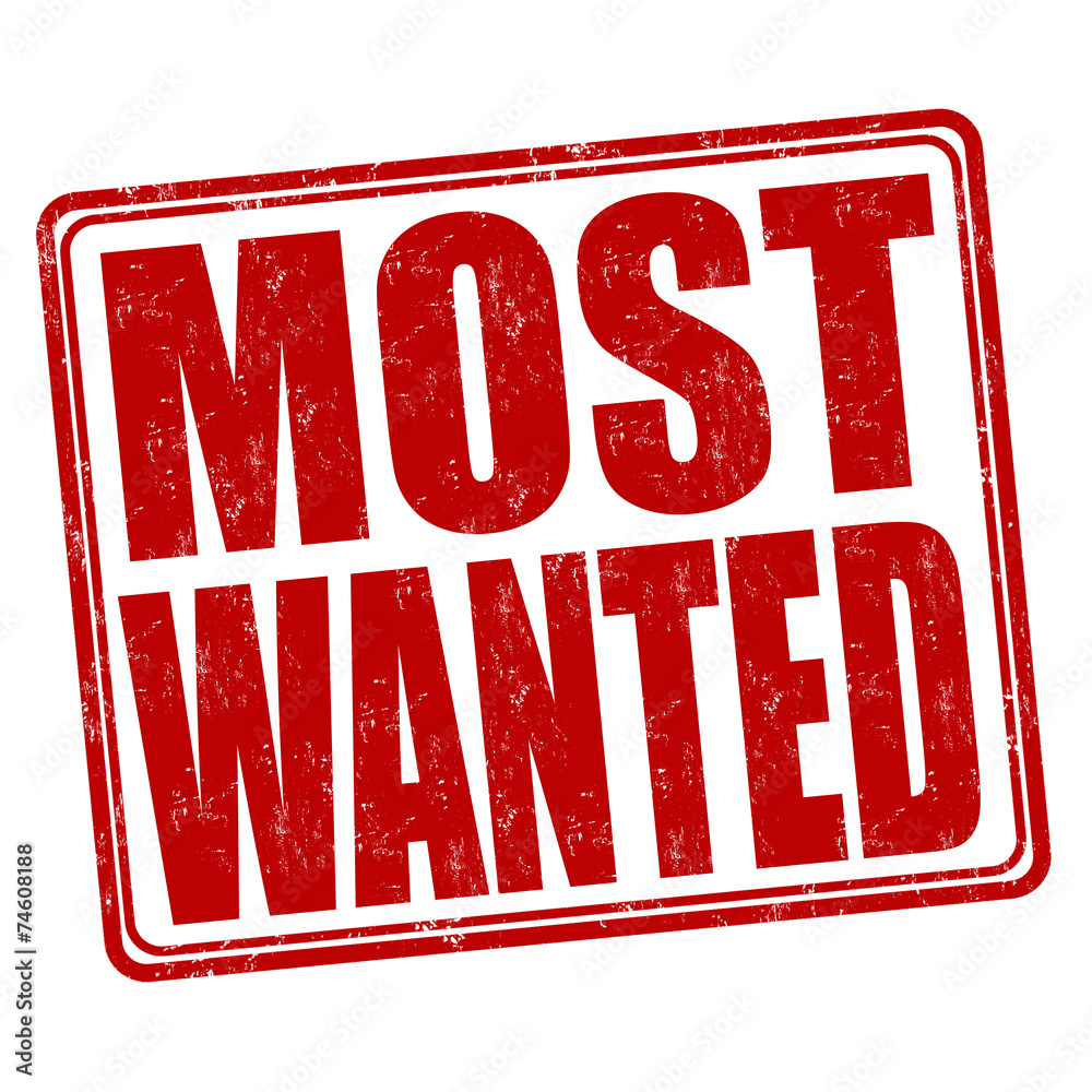 Most wanted stamp Stock Vector | Adobe Stock