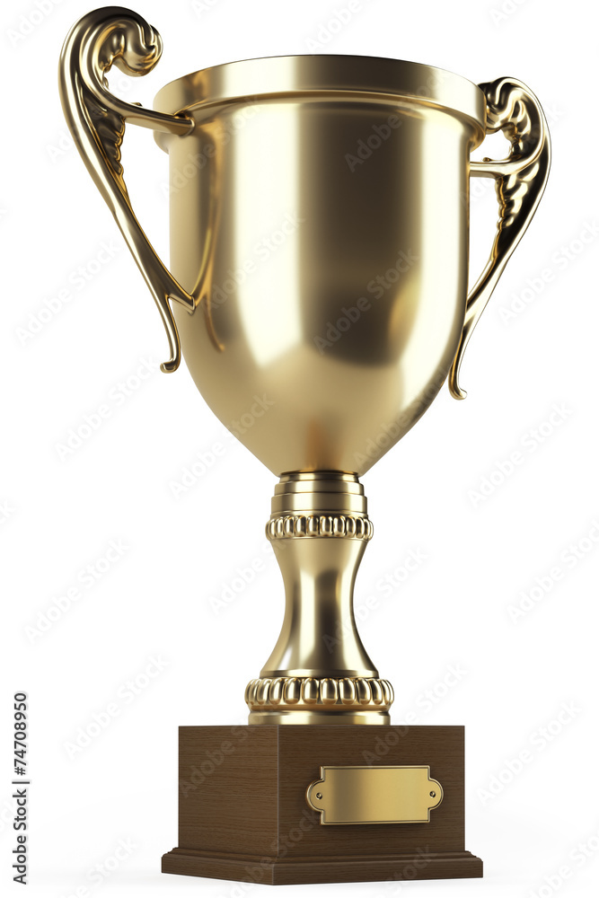 Gold Cup Stock Illustration | Adobe Stock