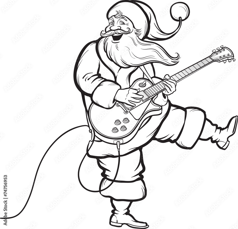 Fender Guitar Coloring Pages