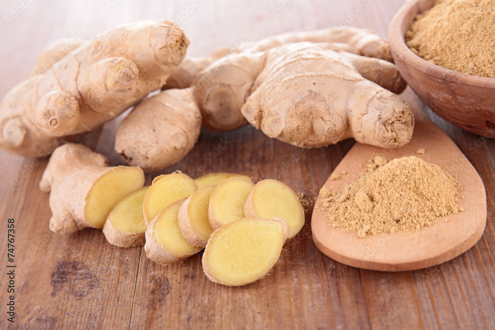 ginger spice Stock Photo | Adobe Stock