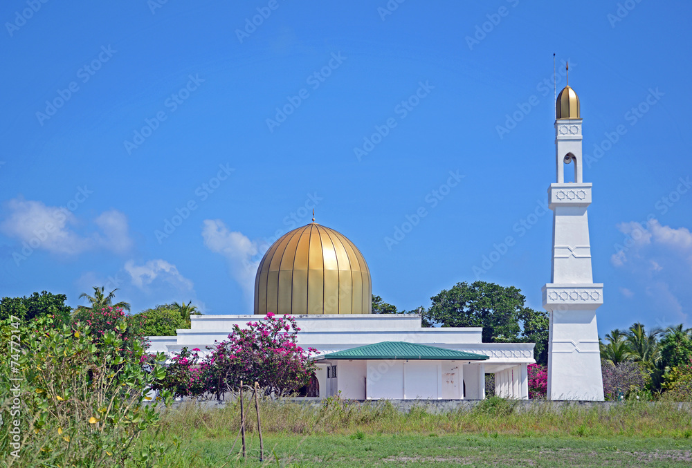 Neue Moschee, Utheemu Island, Malediven Stock Photo | Adobe Stock