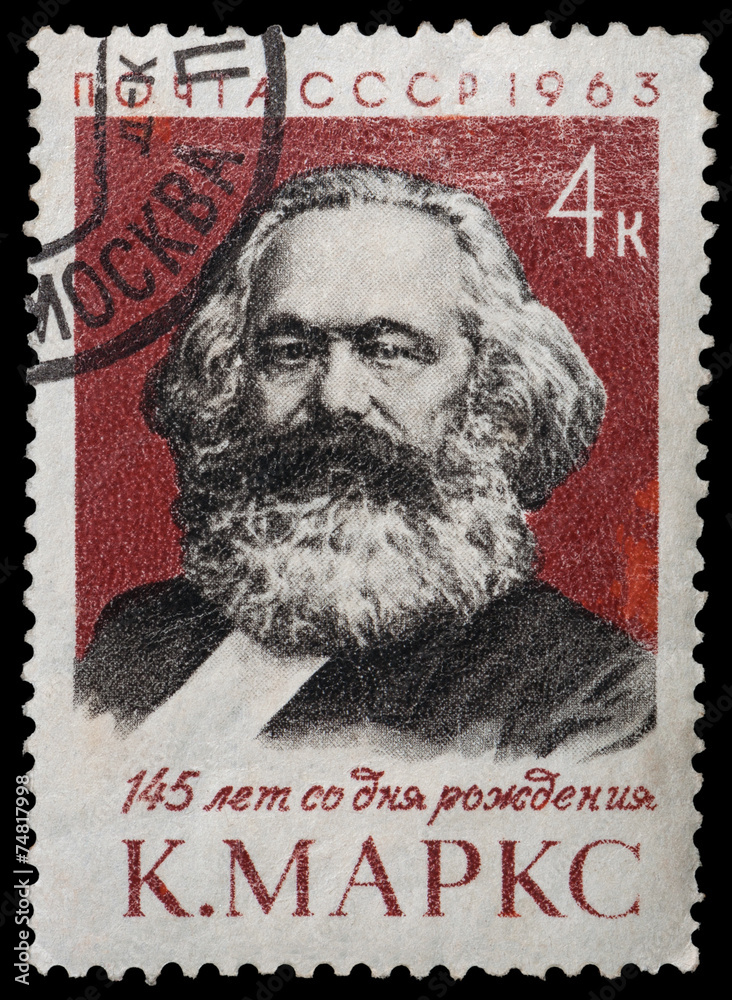 portrait Carl Marx Stock Photo | Adobe Stock