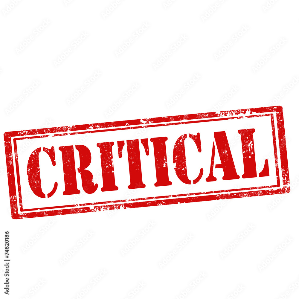 Critical-stamp Stock Vector | Adobe Stock