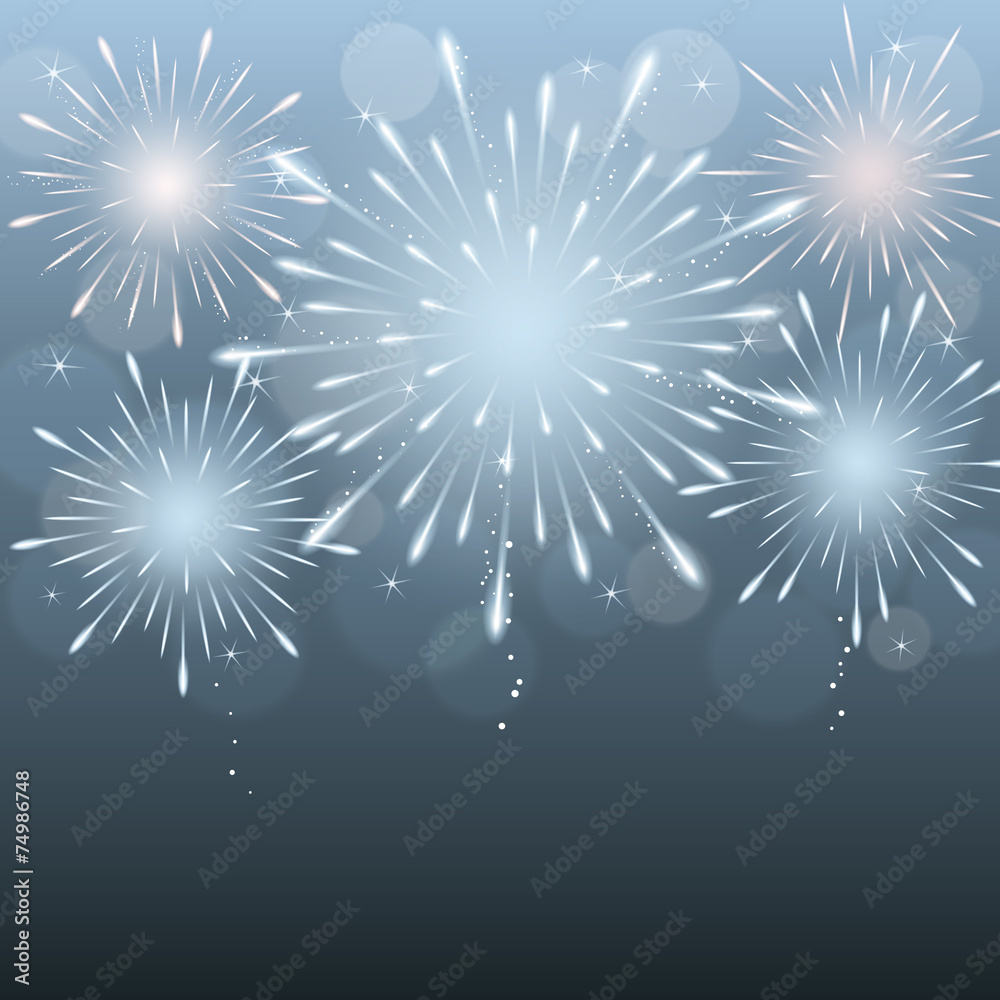 fireworks background Stock Vector | Adobe Stock