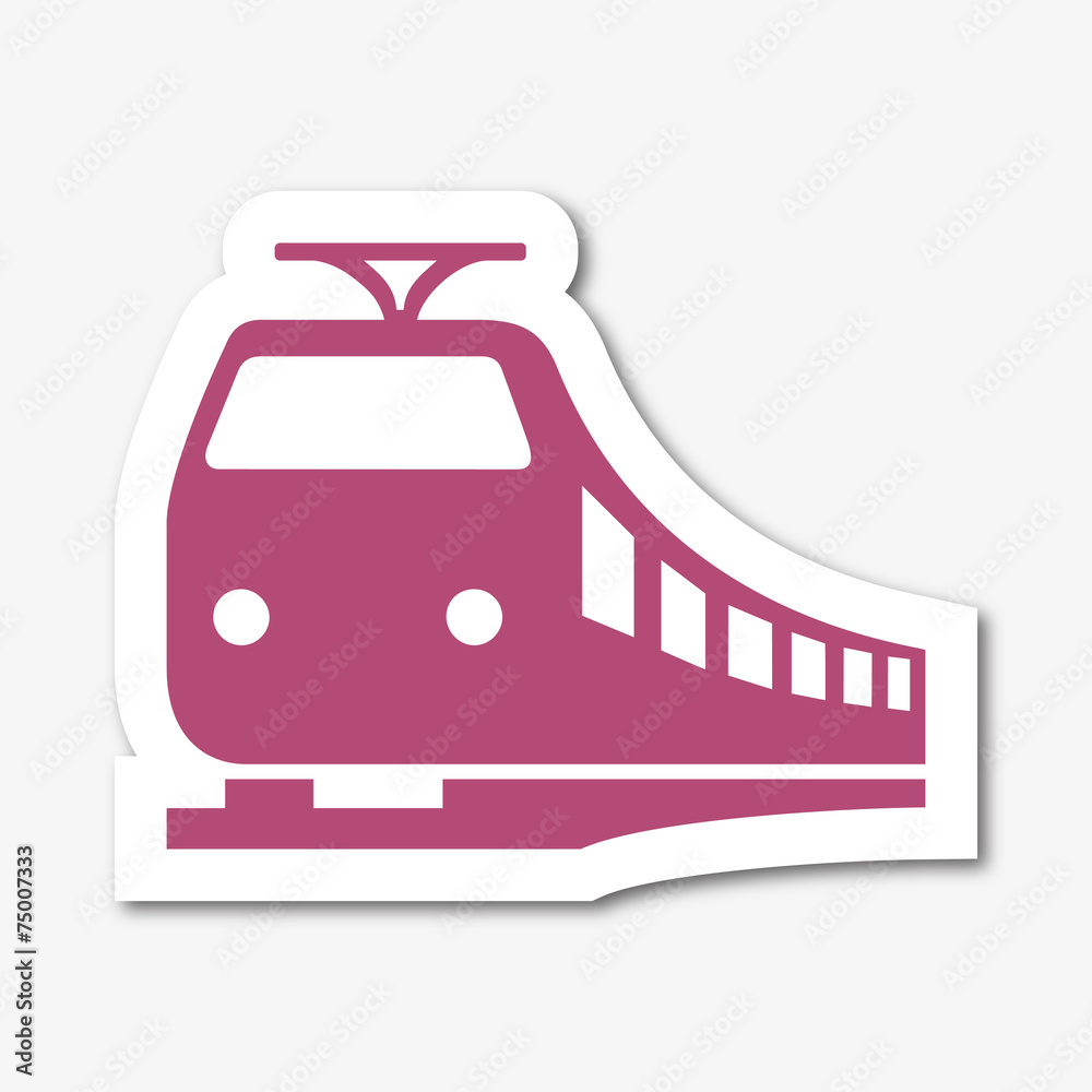 Logo tramway. Tram. Stock Vector | Adobe Stock