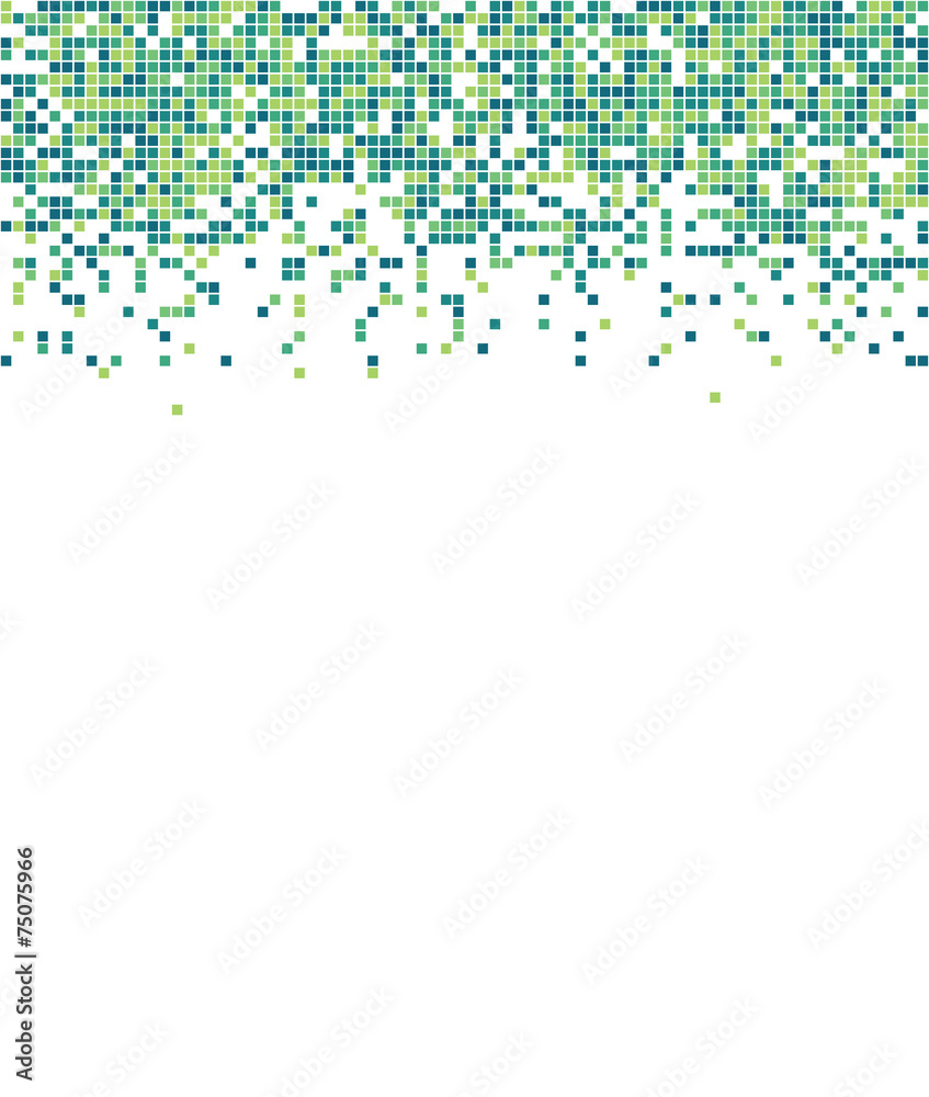 Pixel art green pattern vector background Stock Vector | Adobe Stock