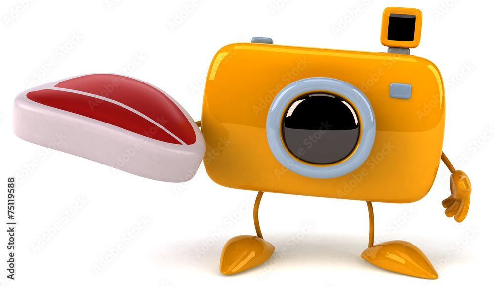 Fun camera Stock Illustration | Adobe Stock