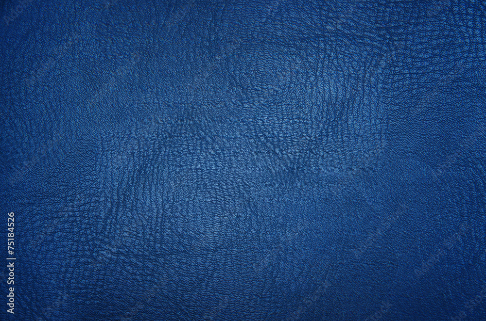 Blue leather texture or background Stock Photo | Adobe Stock