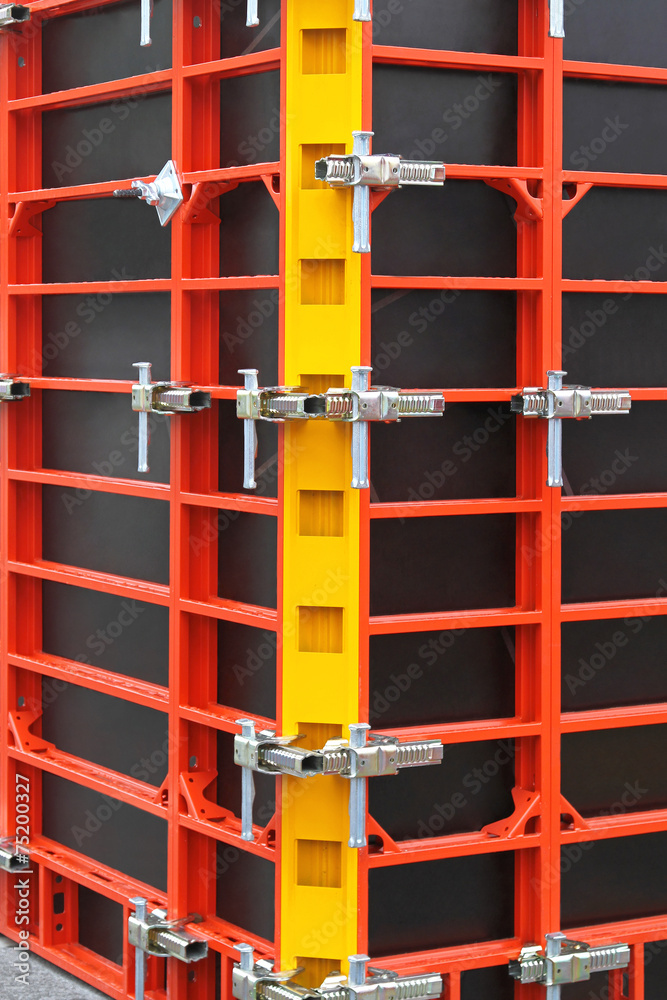 Formwork scaffolding Stock Photo | Adobe Stock