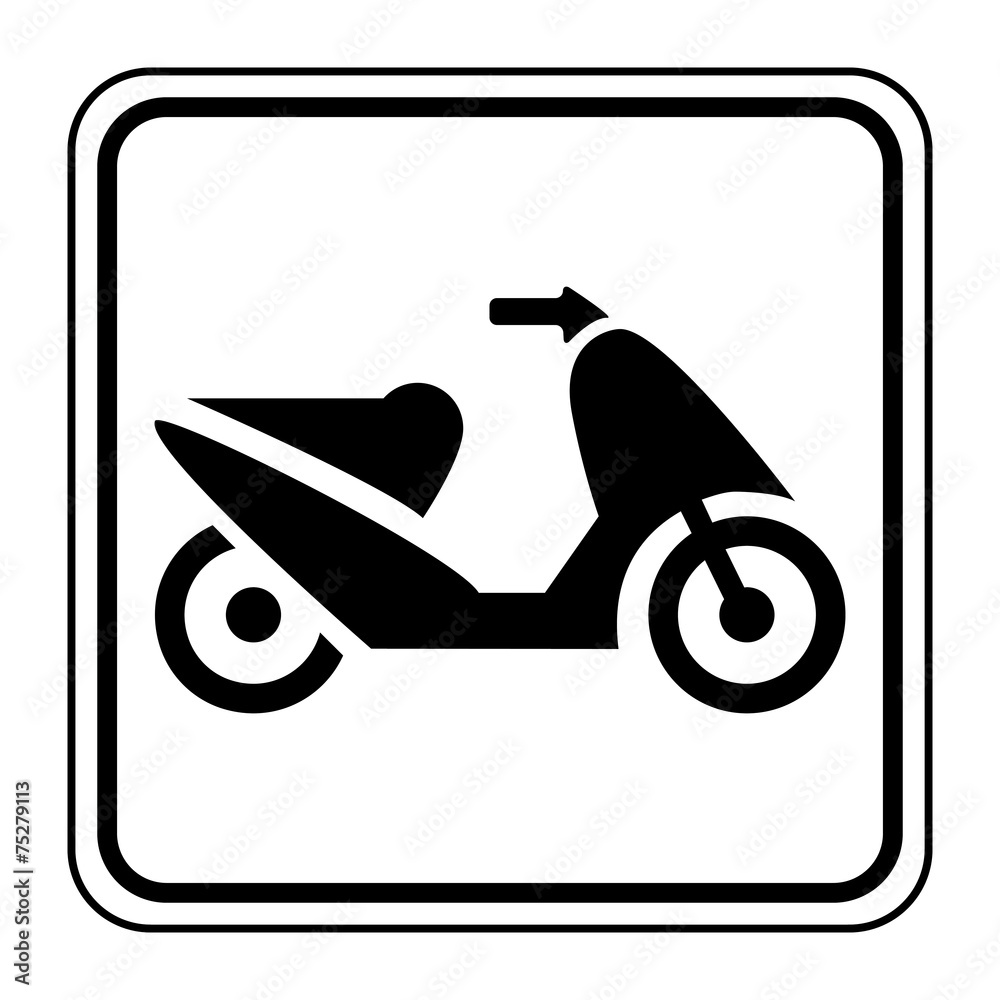 Logo scooter. Stock Vector | Adobe Stock