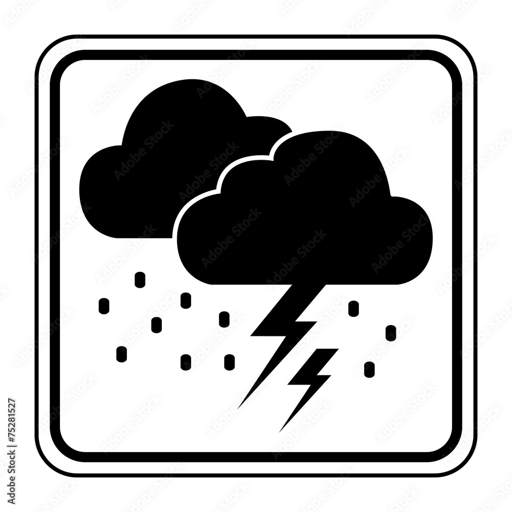 Logo météo. Stock Vector | Adobe Stock
