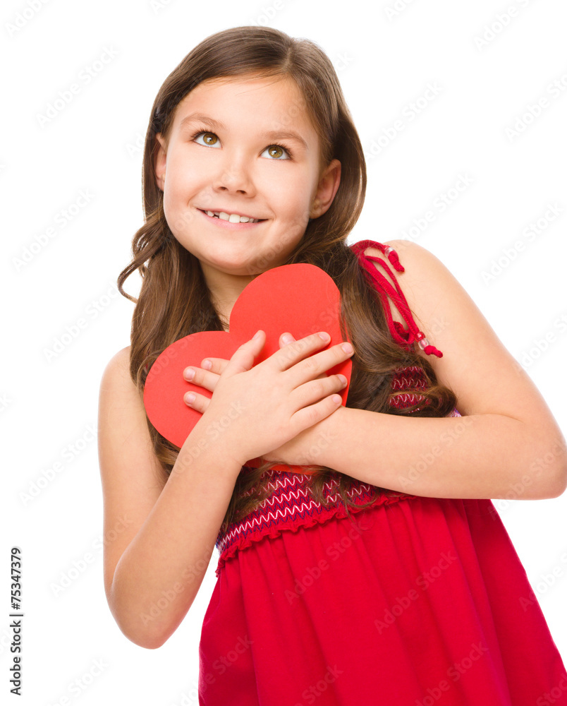 Portrait of a little girl Stock Photo | Adobe Stock