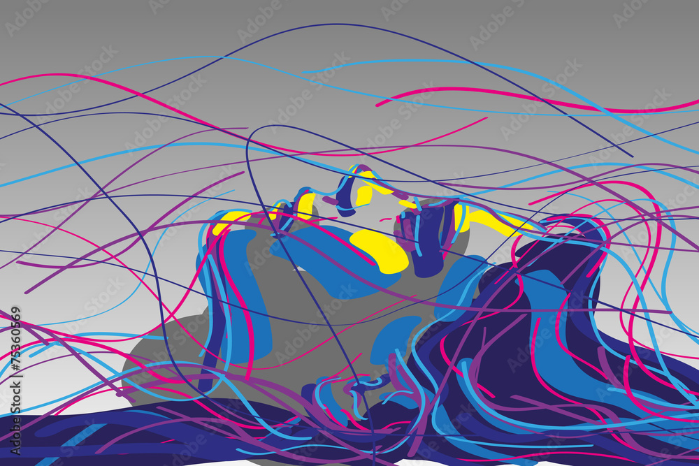 sen rysunek wektor Stock Vector | Adobe Stock