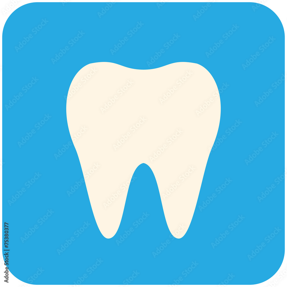 Tooth icon Stock Vector | Adobe Stock